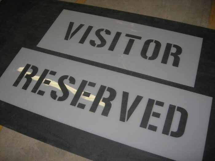 Parking Lot Stencils – Pavement Depot