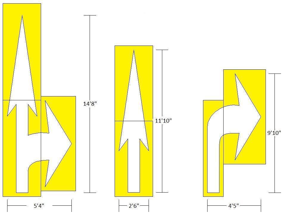 Parking Lot Stencils - Pavement Depot