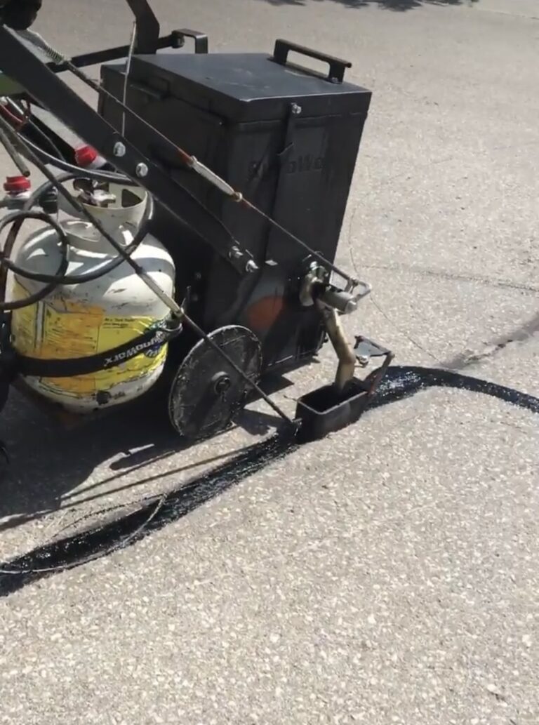 HOT POUR ASPHALT CRACK SEALER - Pavement Depot